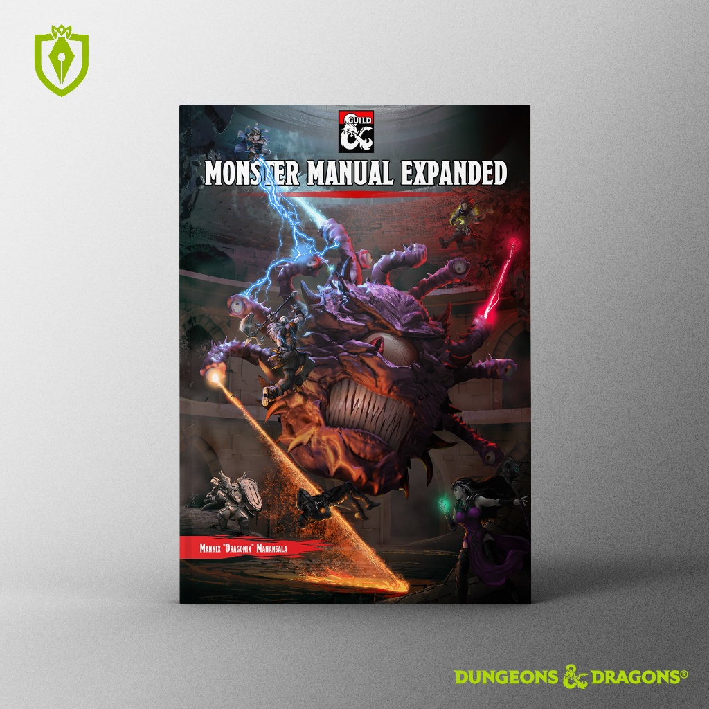 Jual Additional Book - Monster Manual Expanded Part 1 Part 2 Part 3 ...