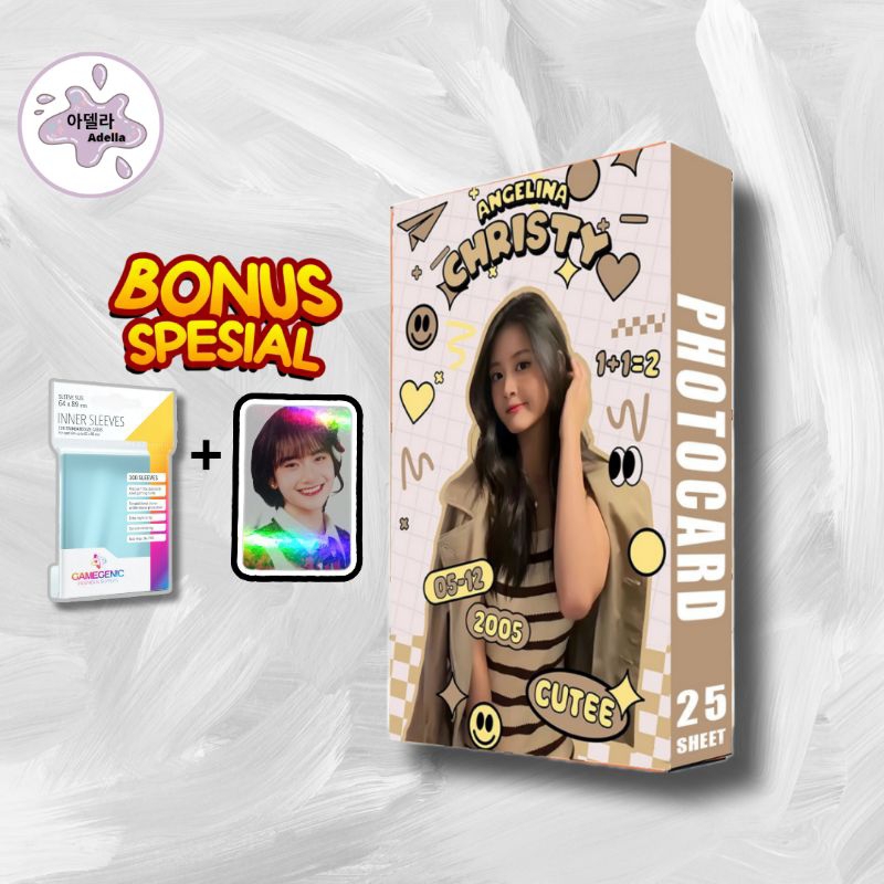 Jual Photocard JKT48 Member Premium - 2 SISI - 1 PACK isi 25Pcs Pc jkt48 | Shopee Indonesia