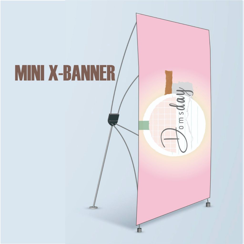 Jual Mini X-Banner , Table Banner , Banner Meja , Custom mini x-banner ...