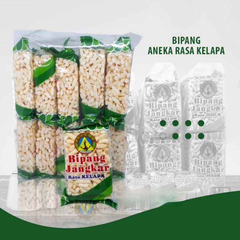 Jual [TERMURAH] Bipang jangkar rice puff aneka rasa kelapa isi 10/oleh ...