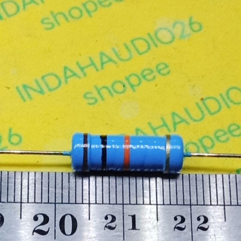 Jual BIRU 10K 3W 5% resistor 10 k 3 watt 10 kilo ohm 3 w 3watt 5 persen ...