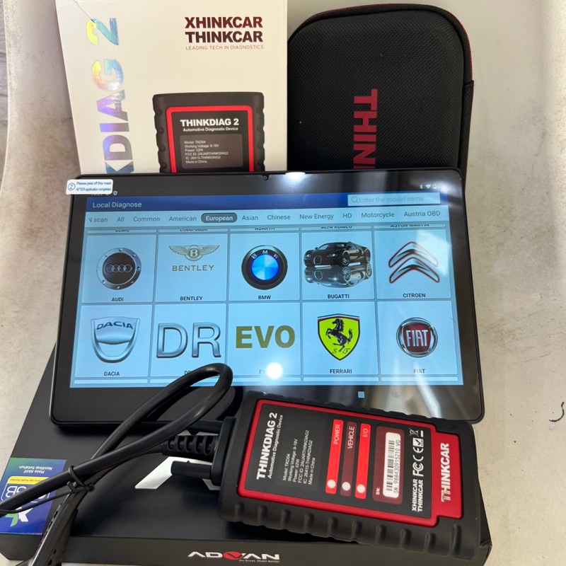 Jual OBD2 SCANNER MOBIL LAUNCH THINKDIAG2 FULL SOFTWARE FULL DIAGZONE ...
