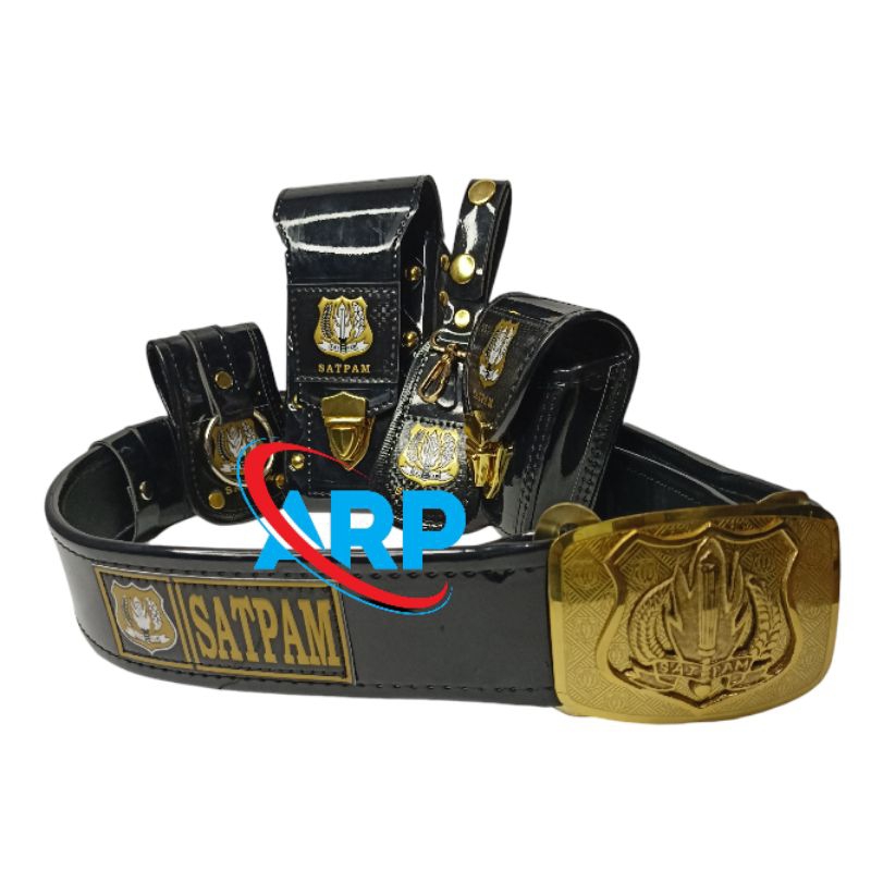 Jual kopel satpam lengkap sabuk kopel satpam kopel set satpam murah ...