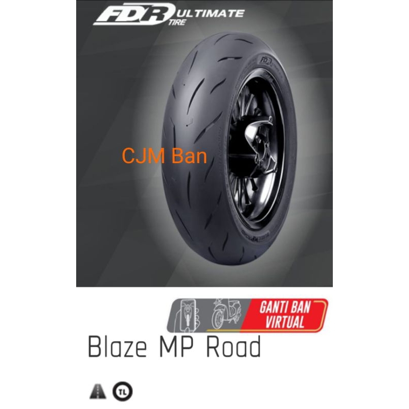 Jual Ban Tubeless FDR Ultimate MP Blaze atau Ultimate Zevo depan ...