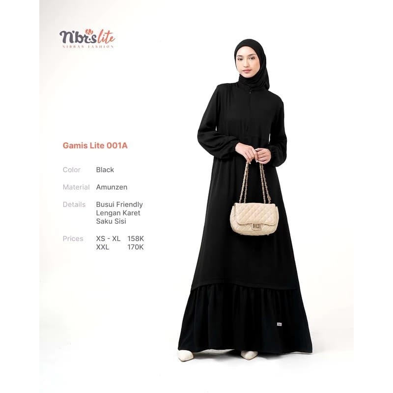 Jual NIBRAS LITE 001A GAMIS DEWASA NIBRAS | Shopee Indonesia