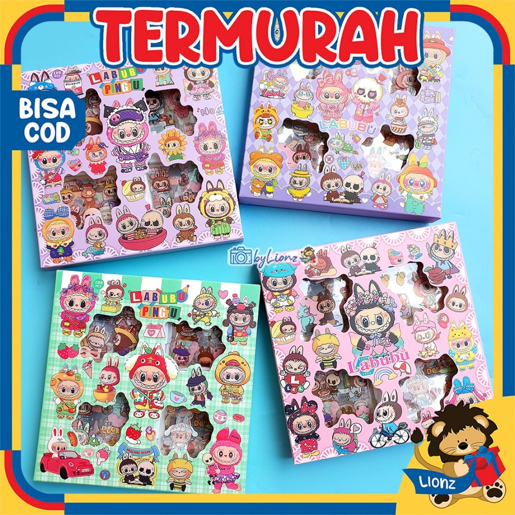 Jual Stiker LABUBU viral by Lionz.idn | Shopee Indonesia