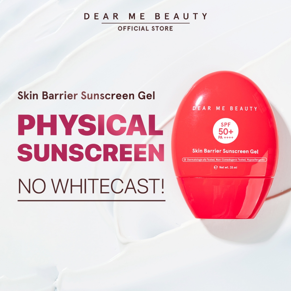 Jual Dear Me Beauty Skin Barrier Sunscreen SPF 50 PA++++ Sunblock UV ...