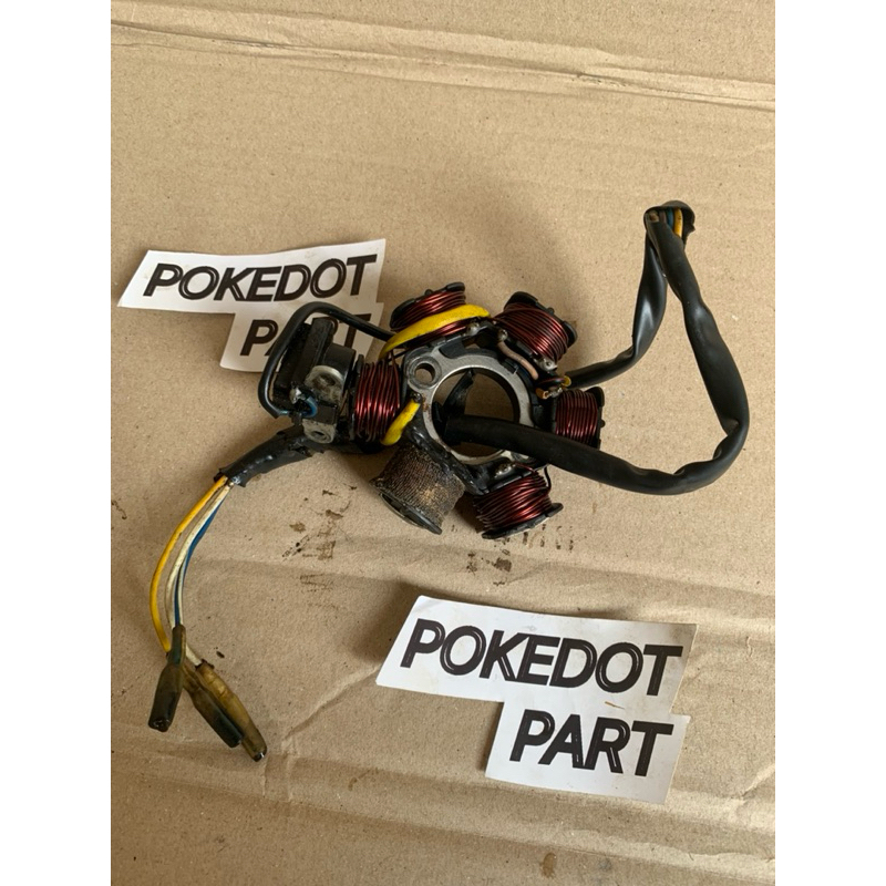 Jual Stator Comp Spul Supra X Grand Revo Lama Legenda Supra Fit Original Copotan Motor | Shopee ...