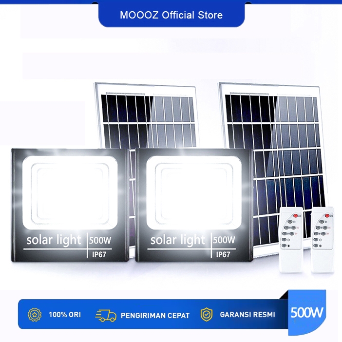 Jual MOOOZ Lampu tenaga surya 1000Watt Lampu solar panel outdoor lampu ...