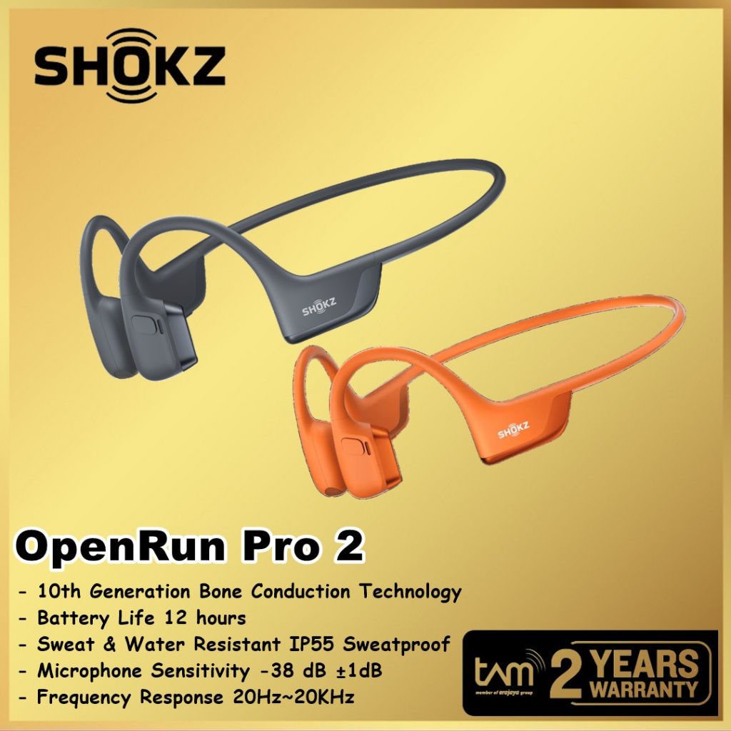 Jual Shokz OpenRun Pro 2 Bone Conduction Sports Headphones Open Run ...