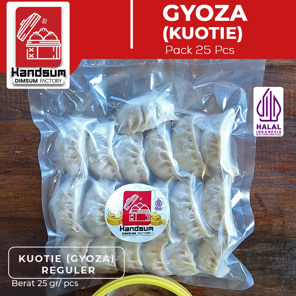 Jual Kuotie Ayam Frozen (Gyoza) Handsum Dimsum | Shopee Indonesia
