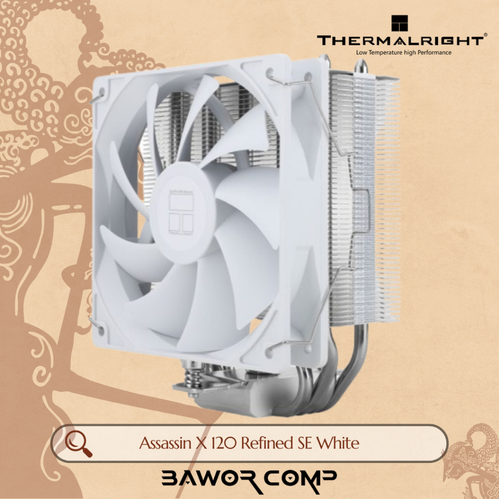 Jual THERMALRIGHT Assassin X 120 Refined SE White | CPU Cooler 4 ...