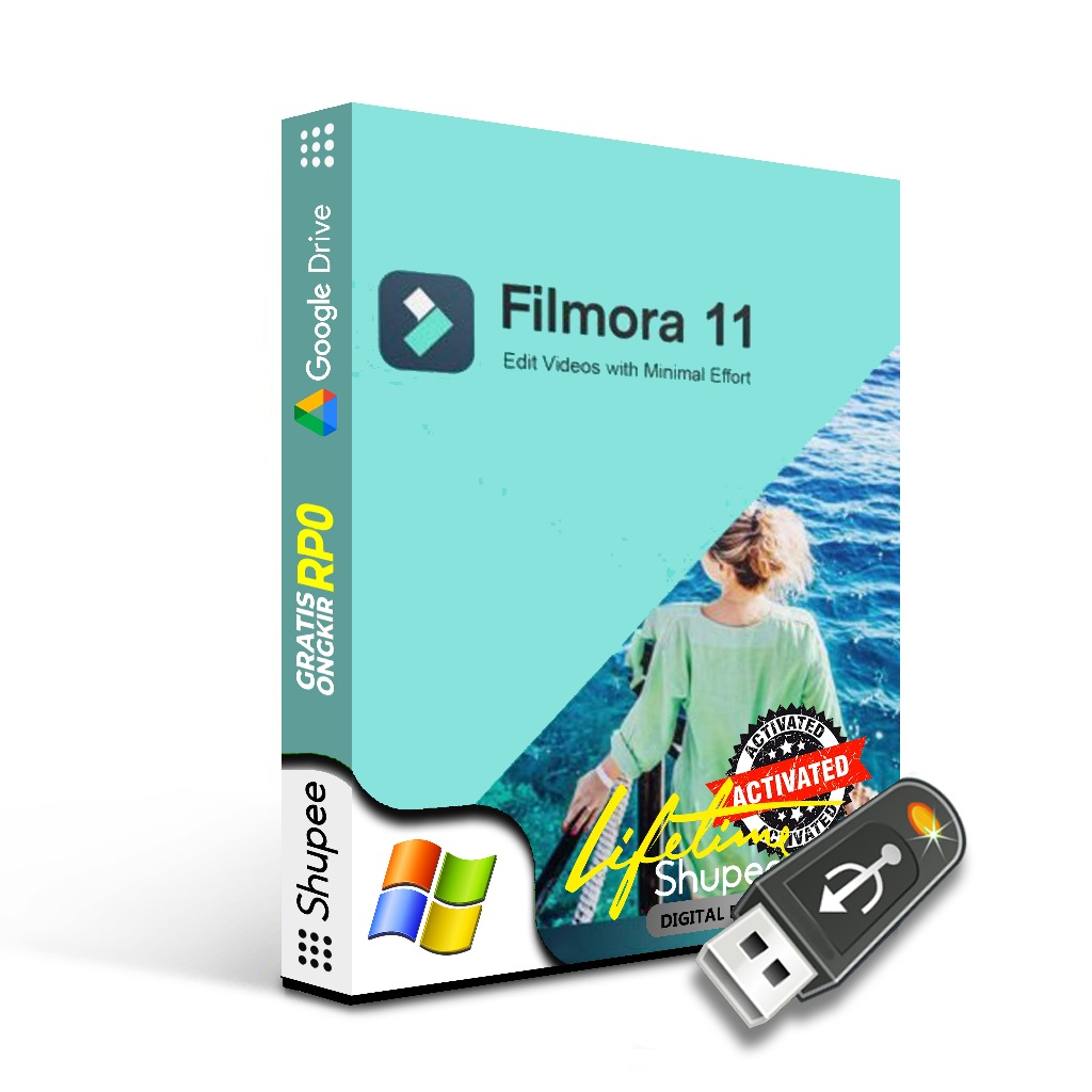 Jual Filmora 11 Portable Edition | Shopee Indonesia