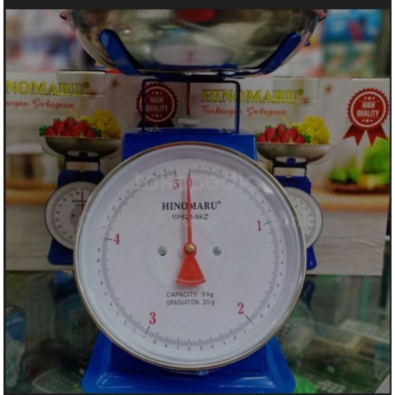 Jual Timbangan Duduk Besi HINOMARU 5kg | Shopee Indonesia
