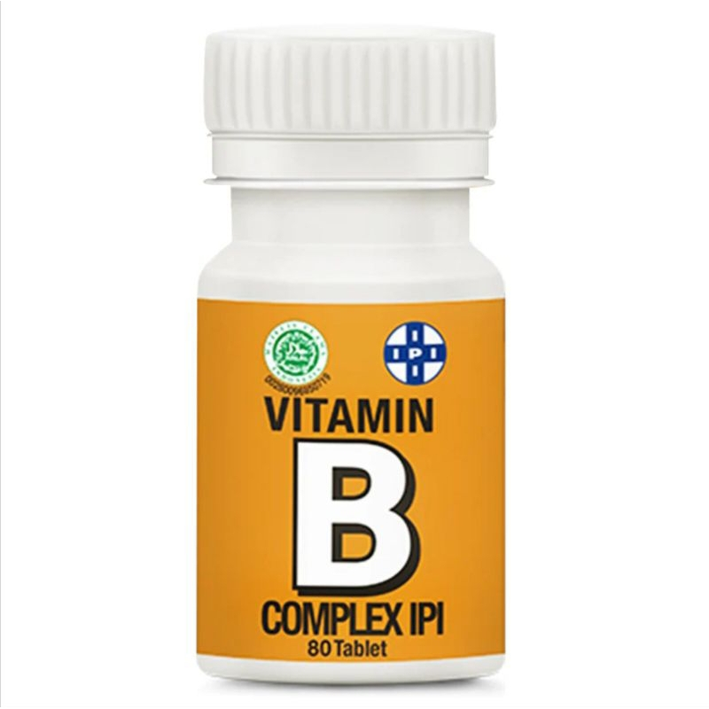 Jual B COMPLEX IPI 80 TABLET READY HALAL, Vitamin B Complex Komplek ...