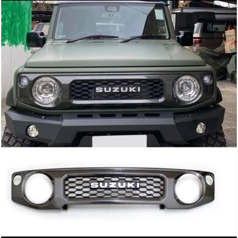 Jual Front Grille Grill Depan With Suzuki Logo Jimny JB74 2019 | Shopee ...