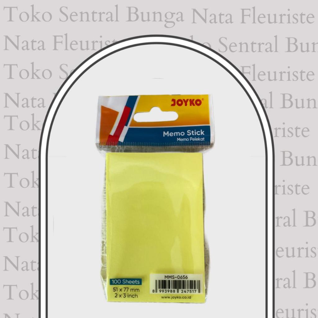 Jual MEMO STICKY NOTE KERTAS TEMPEL JOYKO MMS-0653 MMS-653P ALAT TULIS ...
