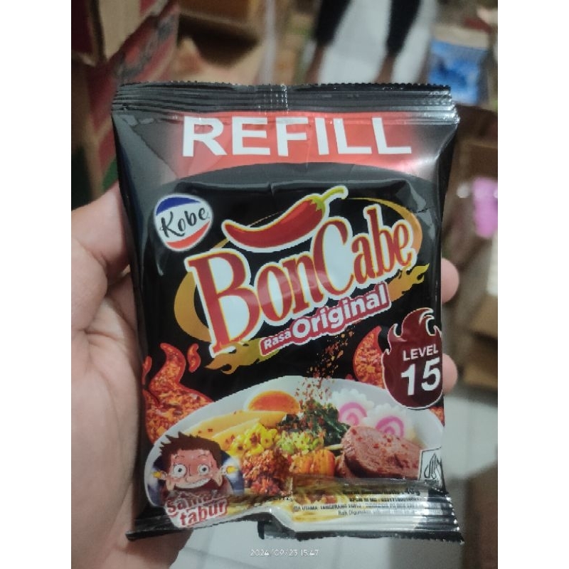 Jual Bon Cabe Level 15 Refill 40gr - Bon Cabe Rasa Original | Shopee ...