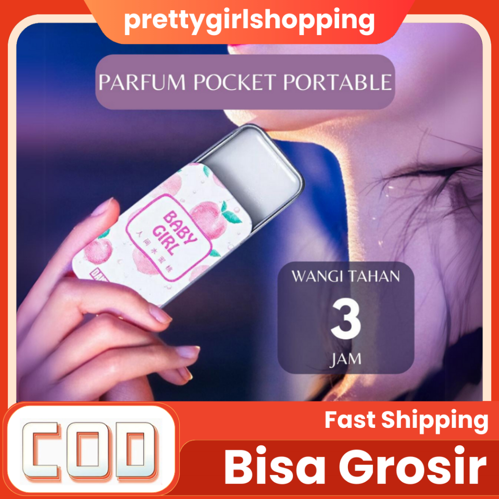 Jual Pretty Parfum Pocket/Mini Pocket Parfum Tahan Lama/Parfum Saku ...