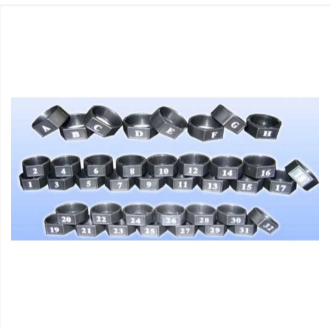 Jual ring jack canon xlr cincin huruf A - Z angka 1 - 32HANYA BISA ...