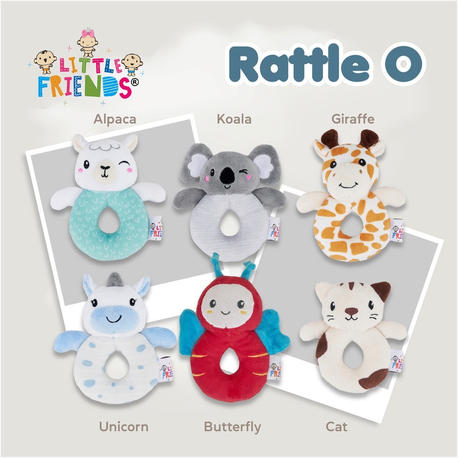 Jual Little Friends Rattle Donut Karakter Hewan | Shopee Indonesia