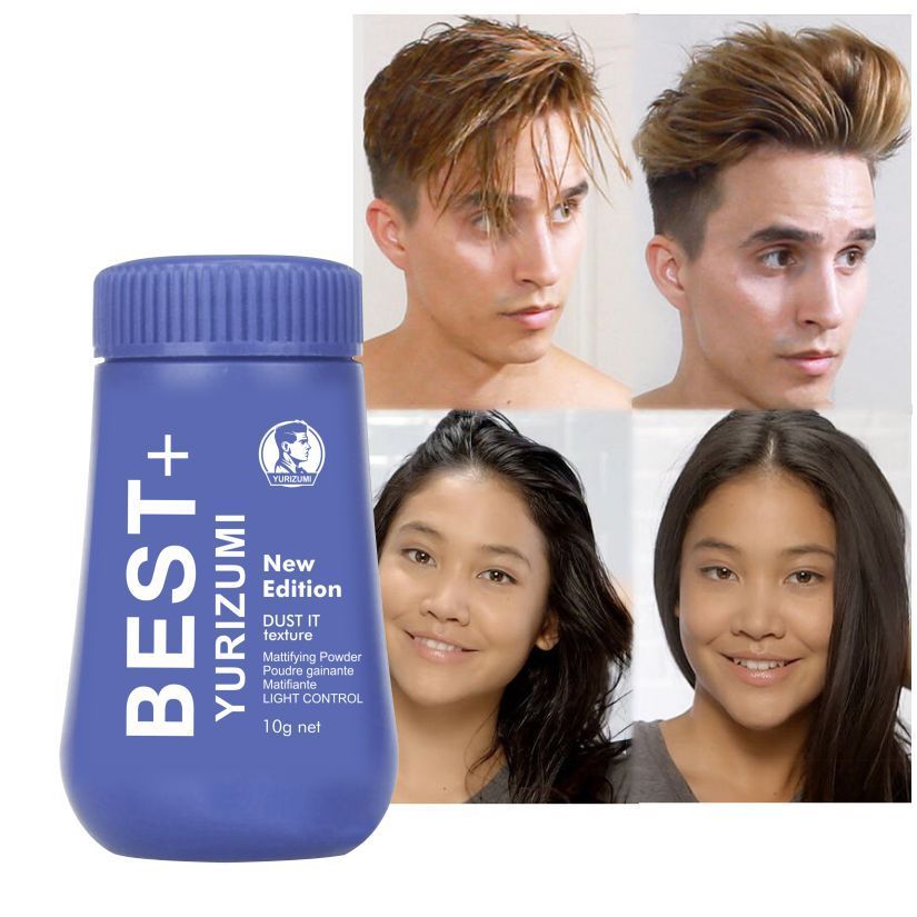 Jual Hair Powder Bubuk Penata Rambut Pria Bedak Pomade Anti Lepek 10gr ...