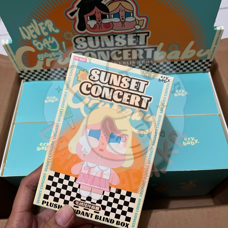 Jual POP MART Crybaby Sunset Concert cry baby blind box sealed | Shopee ...