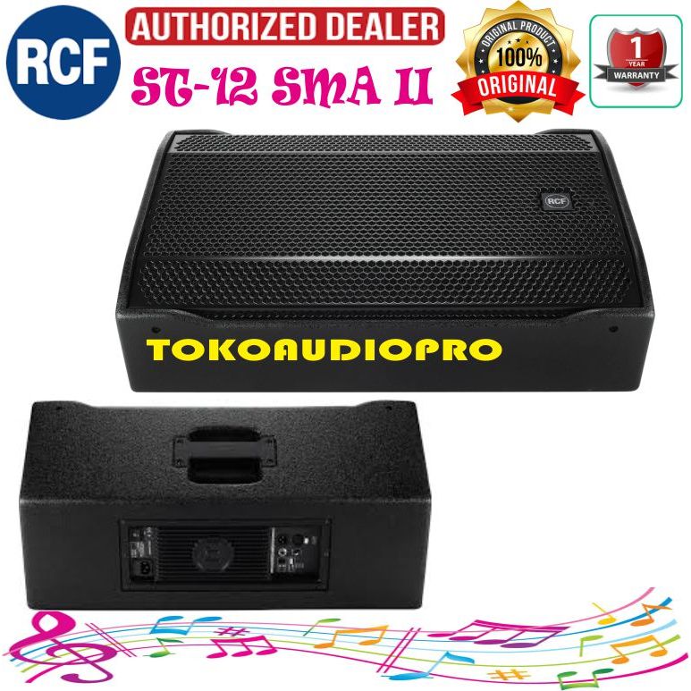 Jual Speaker RCF ST12 SMA-II 12-Inch Stage Monitor Speaker Aktif RCF ST ...