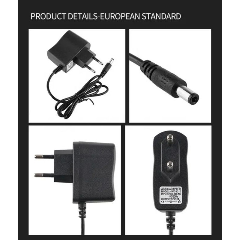 Jual Adaptor 12V 1A untuk CCTV, Modem, Router, Wireless Access Point ...