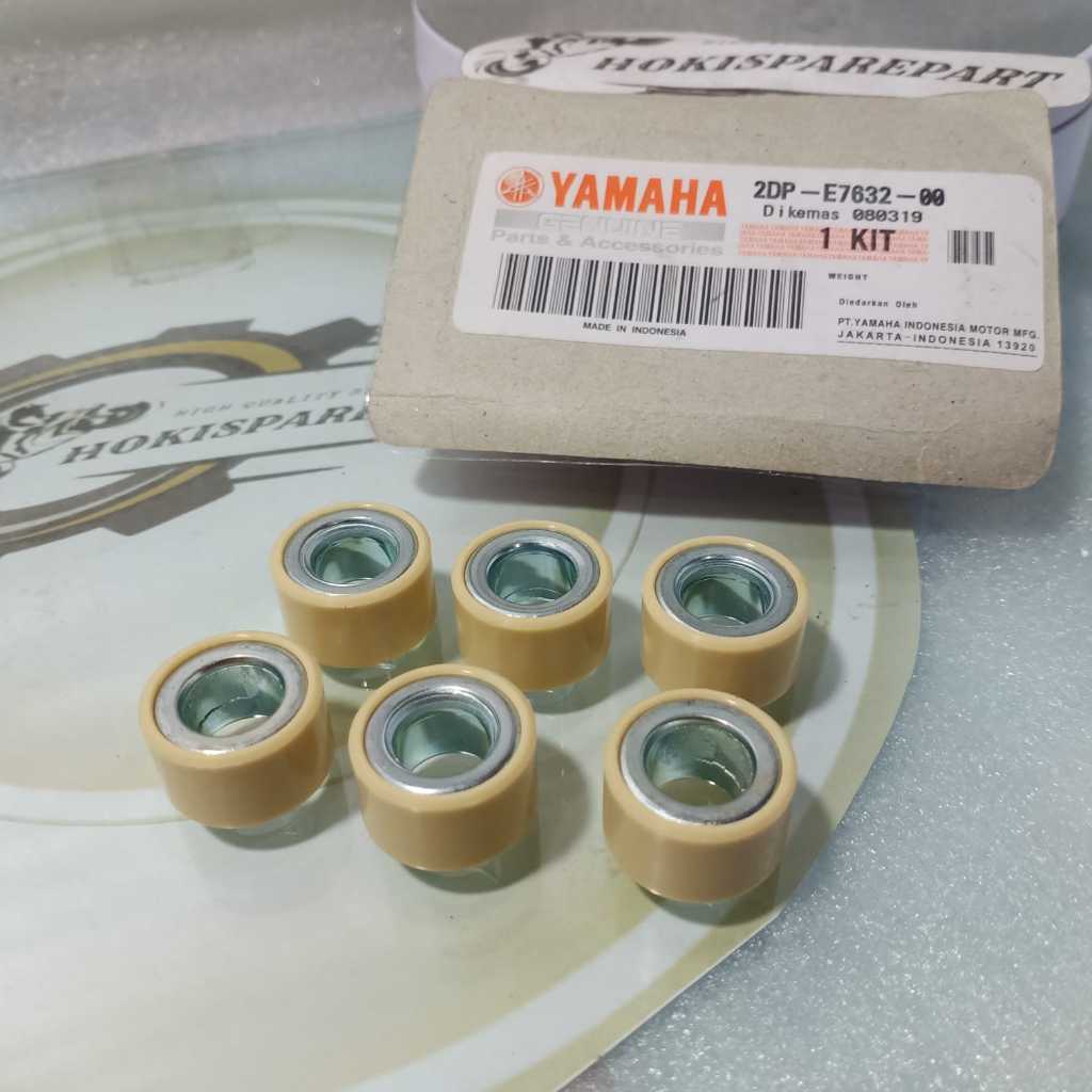 Jual Roller Set Yamaha Nmax Aerox Lexi standar 13 gram 2DP | Shopee ...