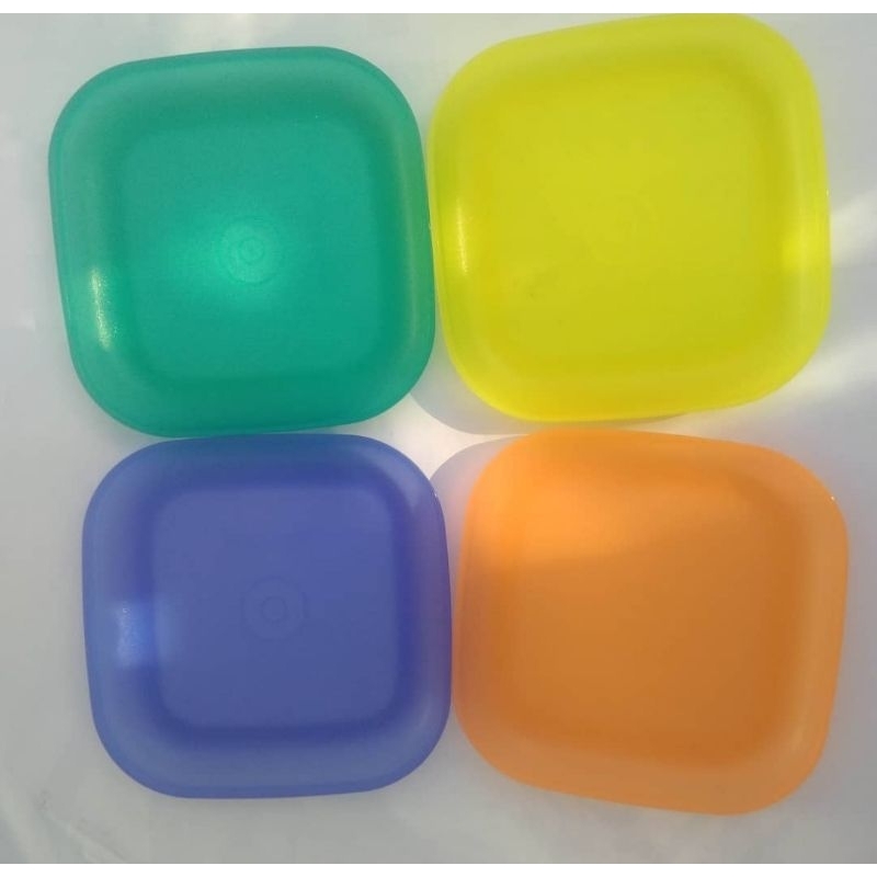 Jual mini stacking plate/ piring kecil tupperware | Shopee Indonesia
