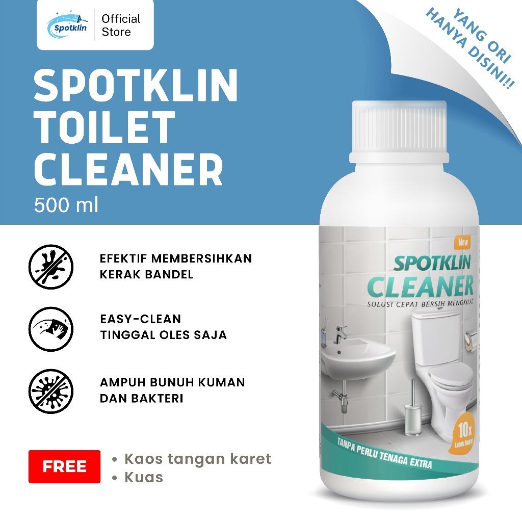 Jual Pembersih Kerak Keramik Kamar Mandi Toilet Ampuh 500ML | Shopee ...