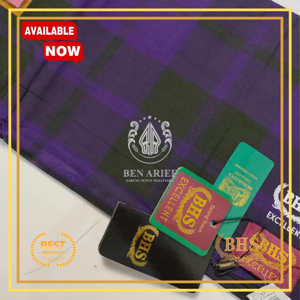 Jual Sarung Premium BHS Gold E51 KDT Olive Tua, Bahan Mesres dengan ...