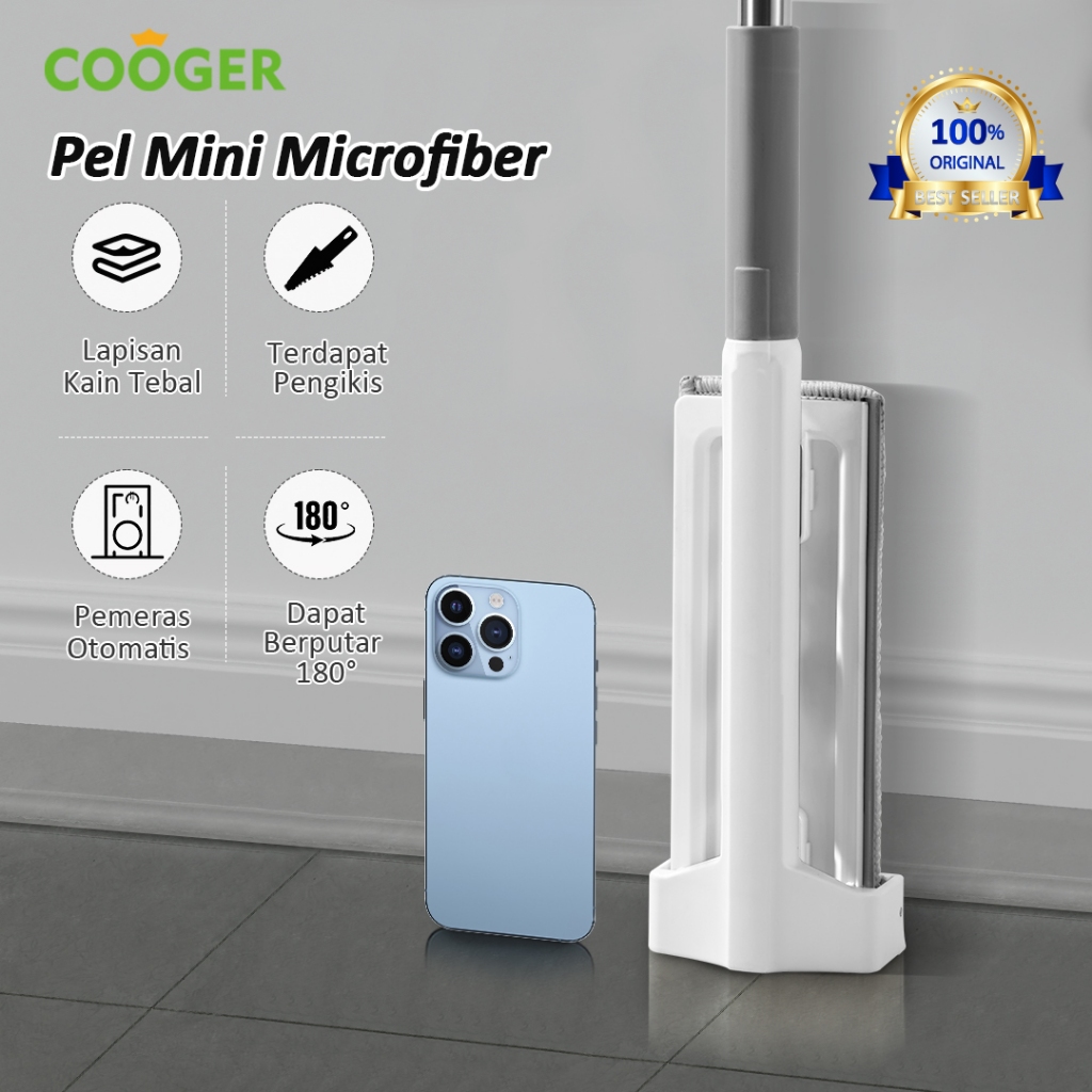 Jual COOGER Mini Mop Microfiber Pel Mini Berbahan Mikrofiber Praktis ...