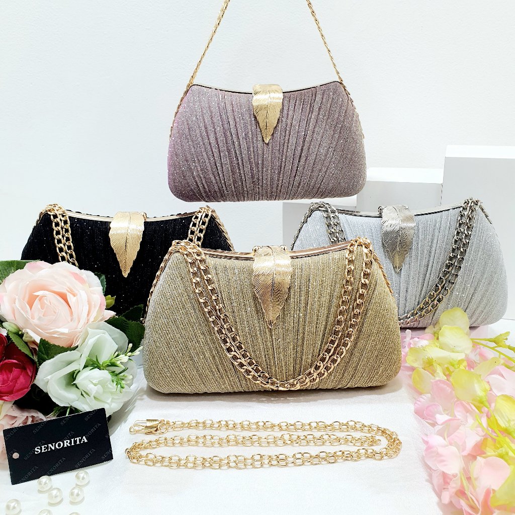 Jual SENORITA 9072 11 Tas Pesta Tas Kondangan Wanita Elegan | Shopee ...