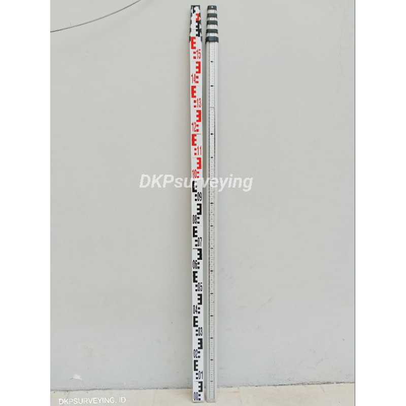 Jual Rambu Ukur / Bak Ukur 7 meter / Mistar Ukur / Levelling Staff 7M ...