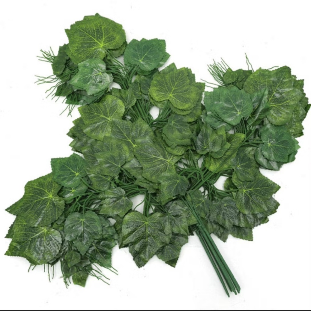 Jual Daun Anggur Artificial/Daun Maple/Daun Plastik Dekorasi/Daun ...
