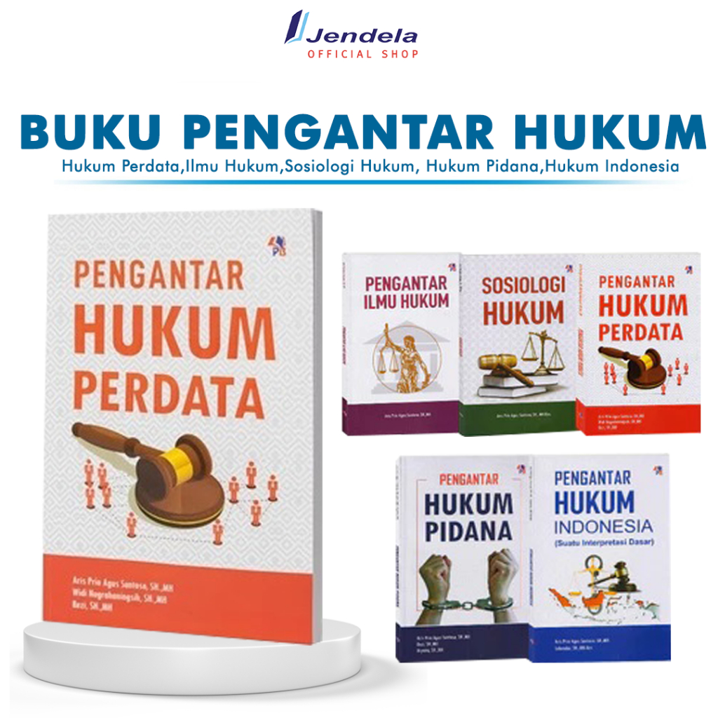 Jual Buku Pengantar Hukum Perdata Pengantar Hukum Pidana Pengantar Ilmu Hukum Sosiologi Hukum ...