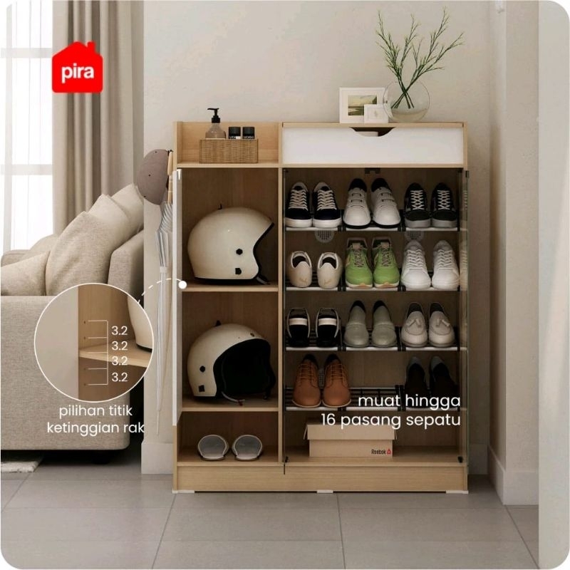 Jual Rak Sepatu Serbaguna Pira Metropolis OX Fuji SR90 (INVOICE) | Shopee Indonesia