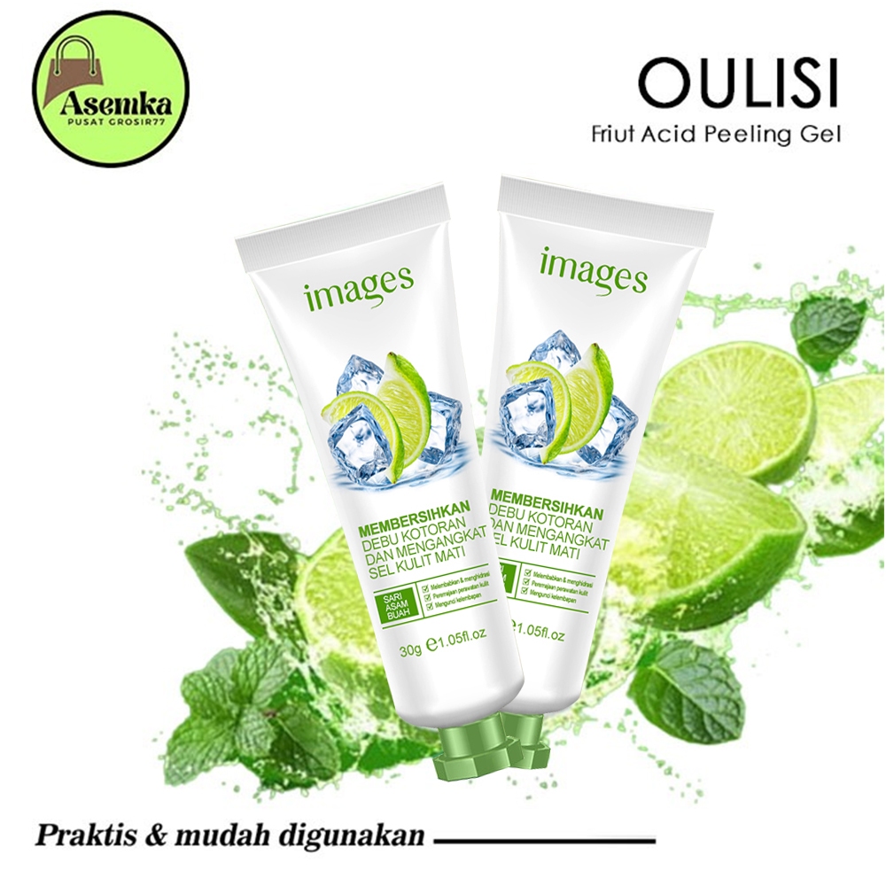 Jual IMAGES Fruit Acid Exfoliating Gel 30g - Oulisi Facial Glowing ...