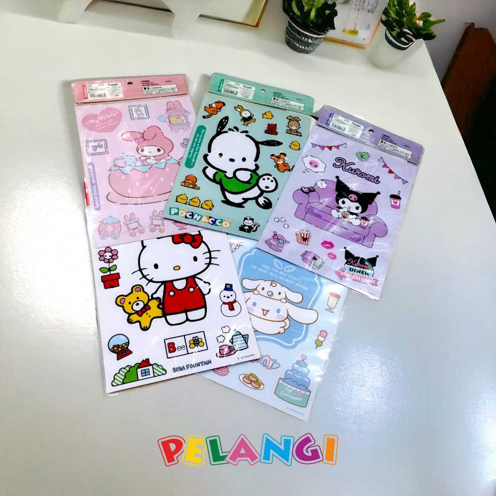 Jual PELANGI | Stiker Sanrio | Stiker Motif Kuromi | Stiker Murah ...