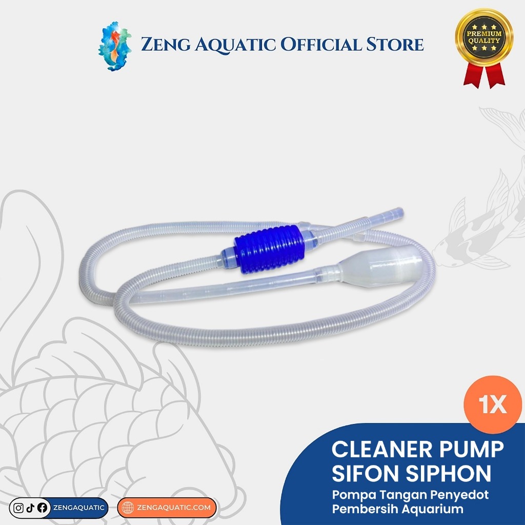 Jual Syphoon/Siphon Aquarium Alat Penyedot Air Praktis 1.6 Meter untuk ...