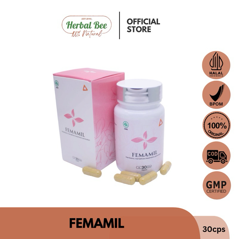 Jual FEMAMIL Herbal Promil Penyubur Kandungan dan Membantu Memelihara ...