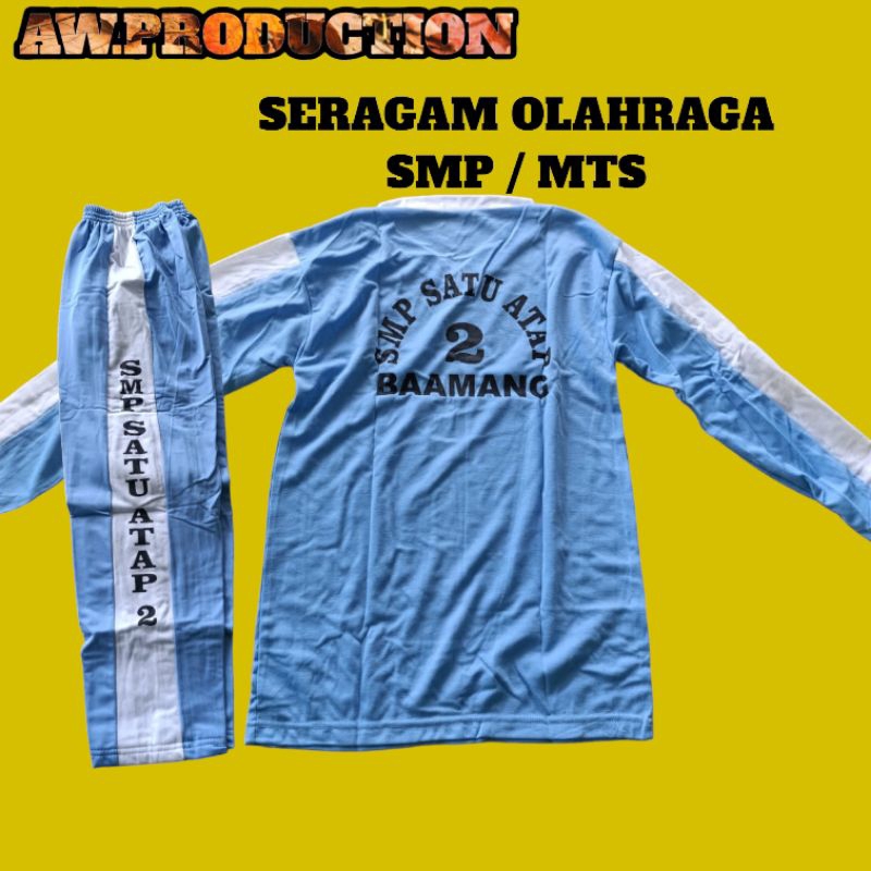 Jual SERAGAM OLAHRAGA SMP & MTS / SERAGAM SEKOLAH | Shopee Indonesia