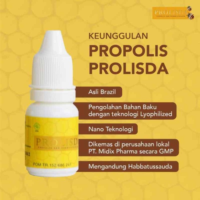 Jual Prolisda Propolis Brazilian Asli - Obat Diabetes Kolesterol Asam ...