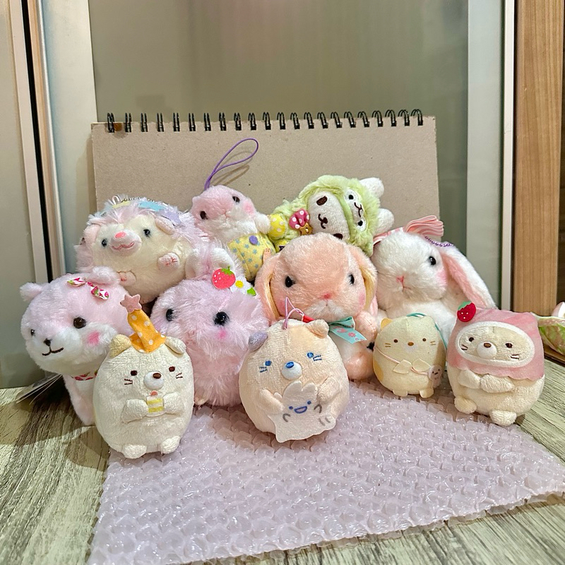 Jual Sumikko Gurashi and Amuse Plush Keychain Bagcharm | Shopee Indonesia