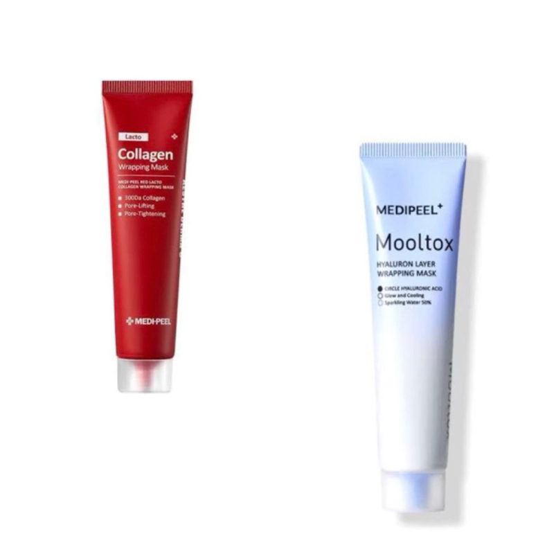 Jual Ready Medipeel Red Lacto Collagen Wrapping Mask Korea/ M medipeel ...