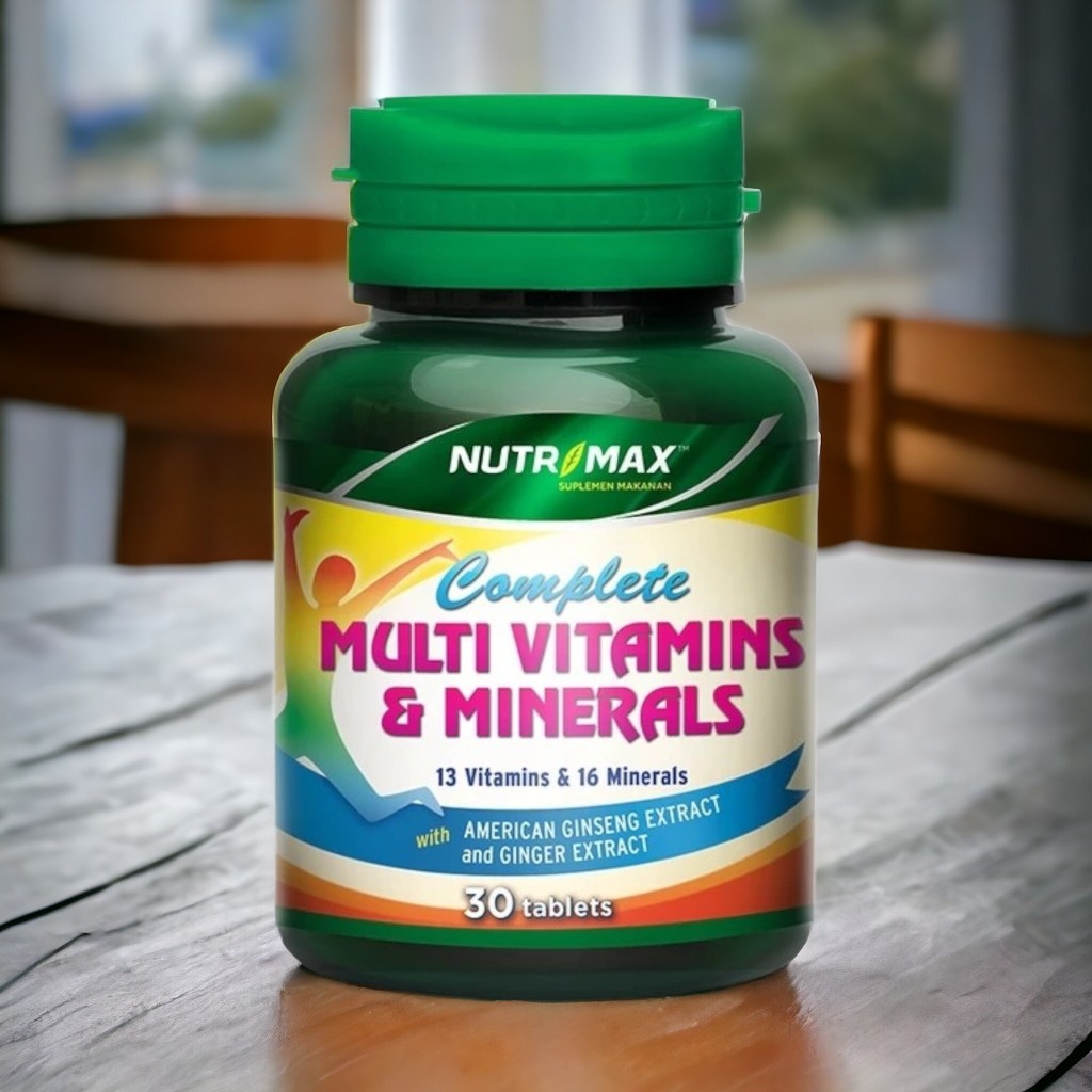 Jual Nutrimax Complete Multivitamin Suplemen Harian Lengkap untuk Daya ...