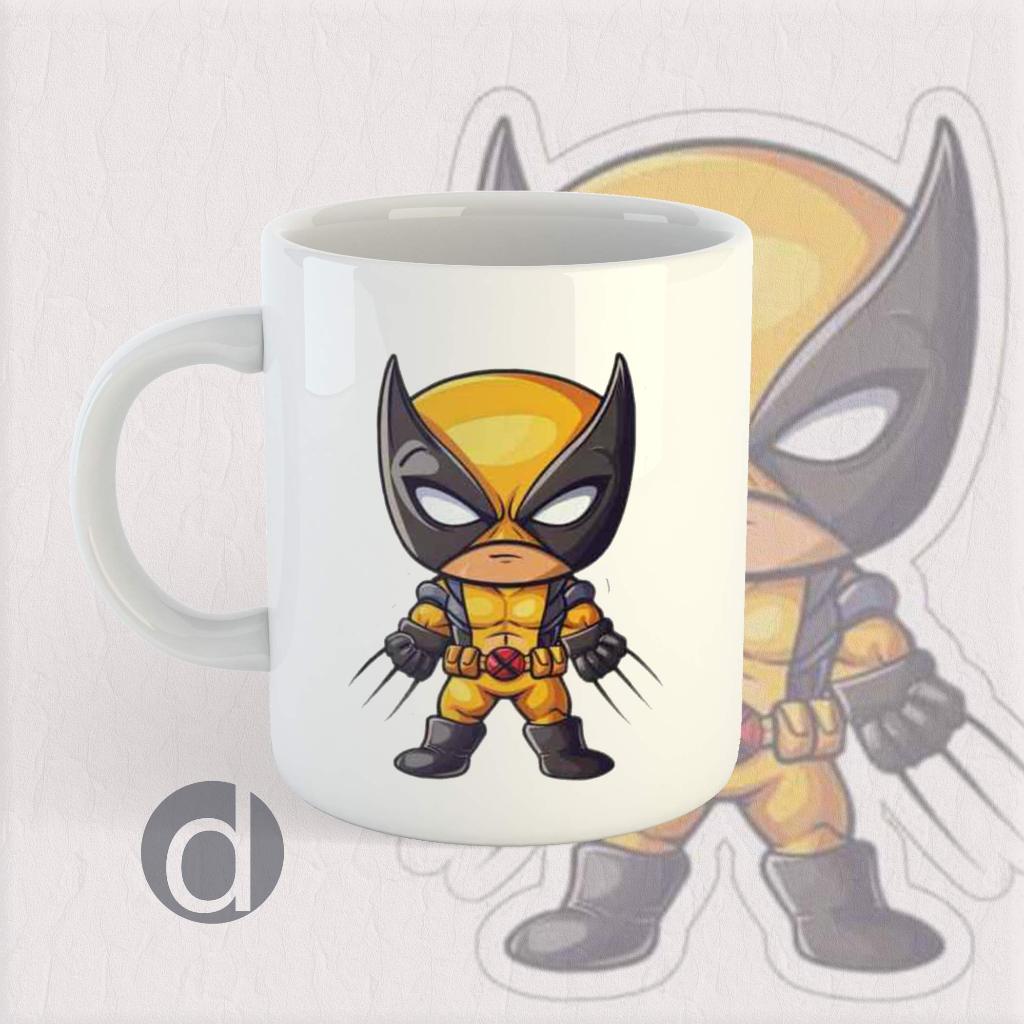 Jual Mug Gelas Lucu Desain Karakter Wolverine Marvel V4 | Shopee Indonesia
