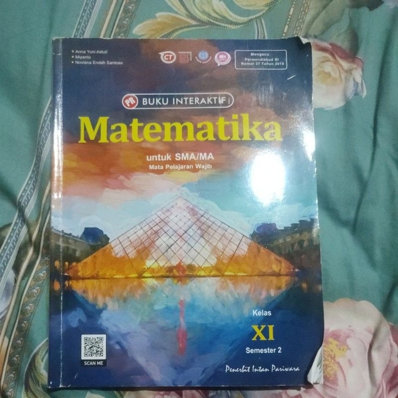 Jual buku Matematika wajib kelas 11/ 2SMA semester 2 buku pr interaktif buku interaktif | Shopee ...